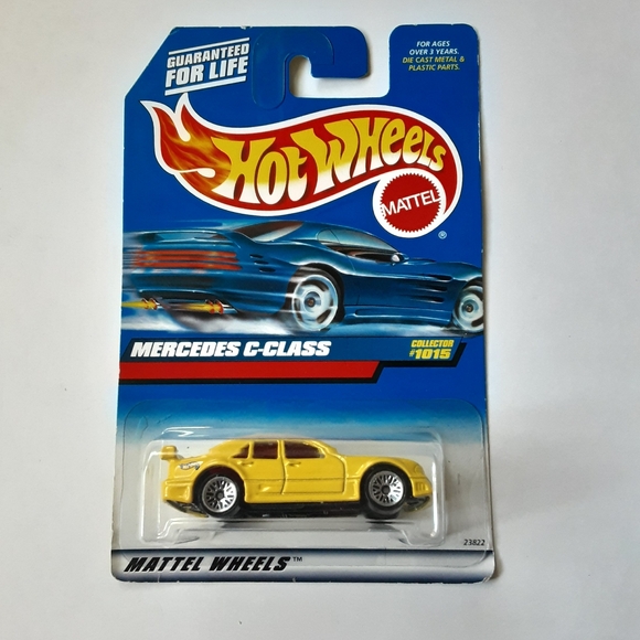 Hot Wheels | Toys | Hot Wheels Mattel 999 164 Scale Yellow Mercedes ...